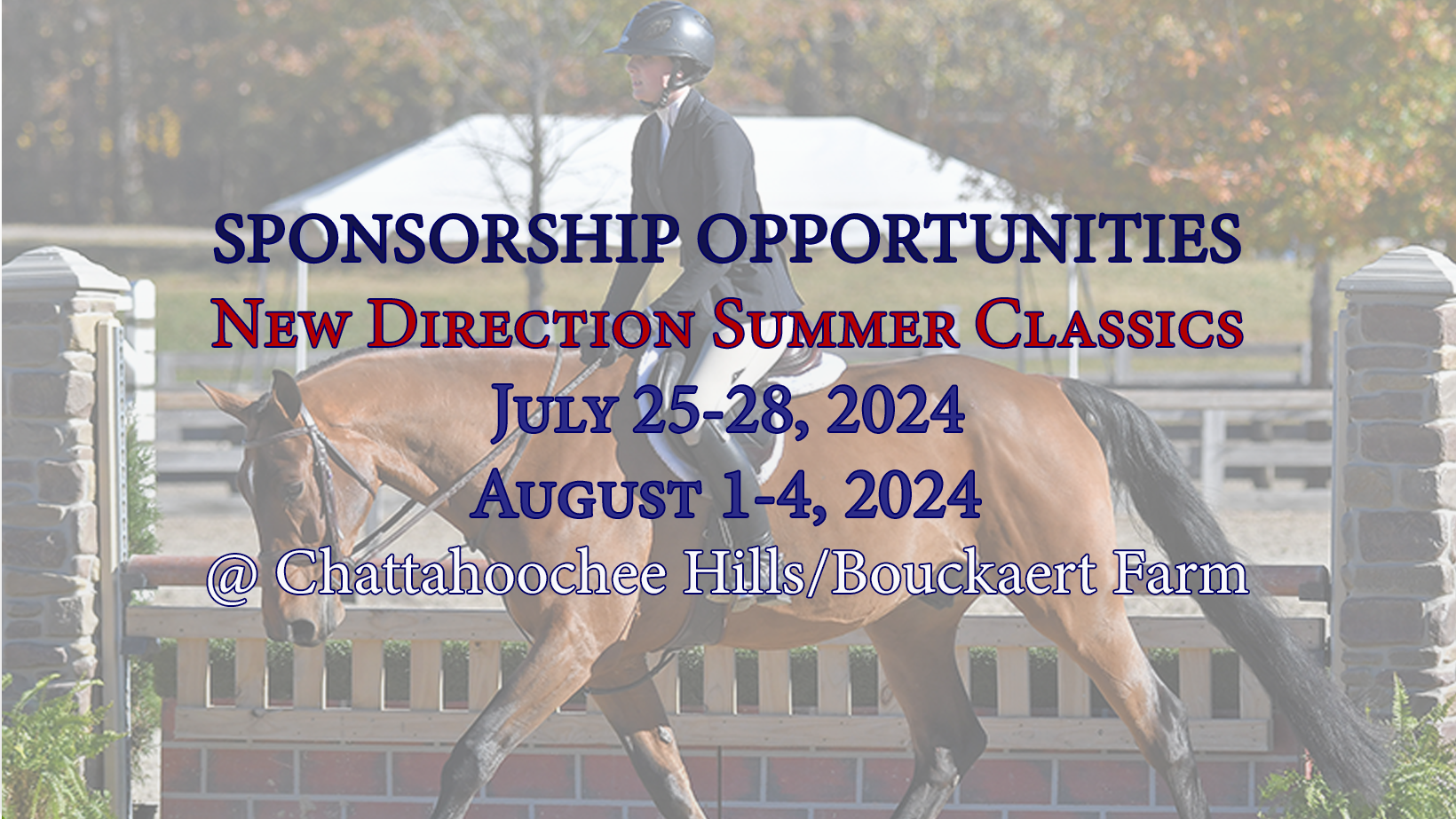 Sponsor Information | New Direction Events