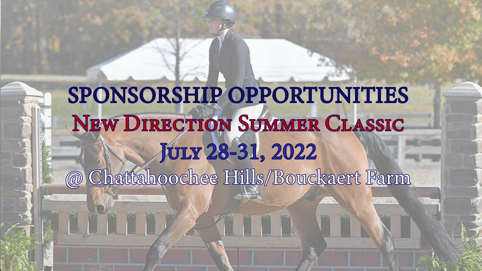 Sponsor Information | New Direction Events