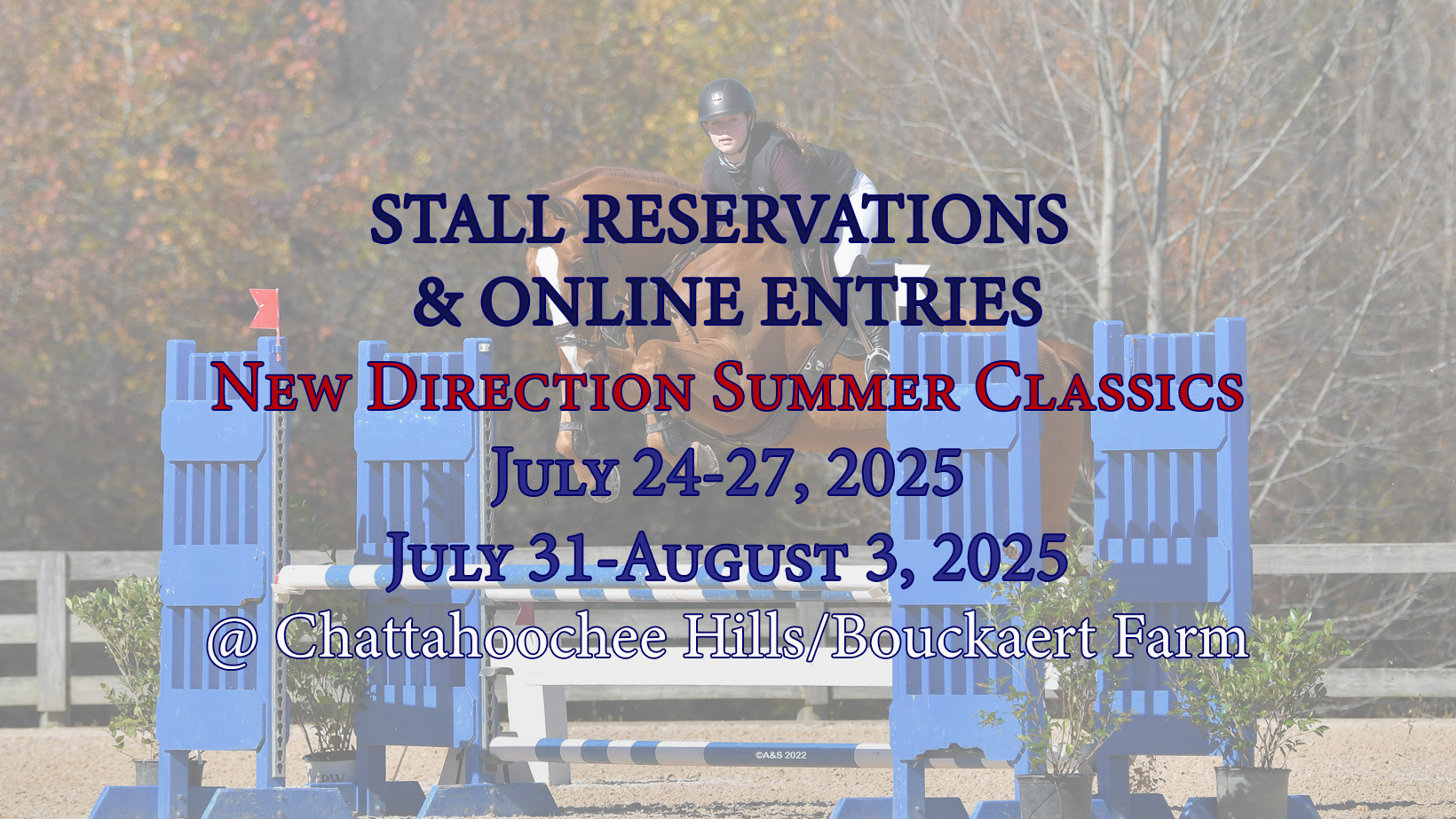 Stalls & Entries | New Direction Events