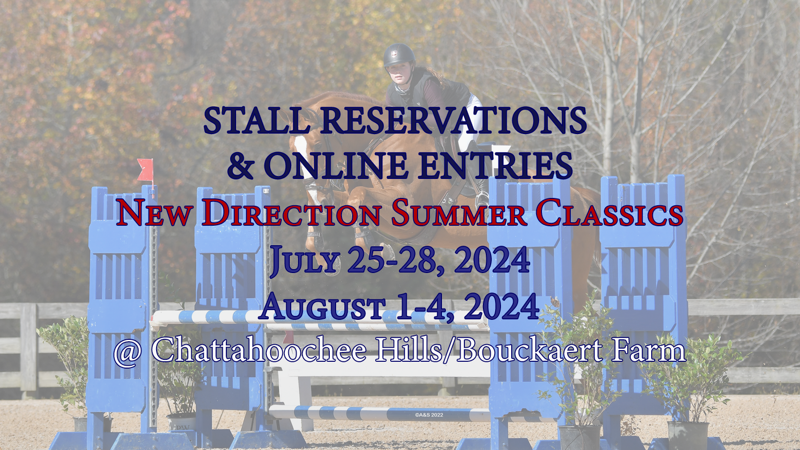 Stalls & Entries | New Direction Events